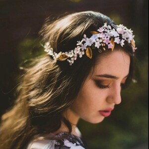 Custom Bridal Crown, Custom Porcelain Crown, Bridal Crown, Porcelain ...