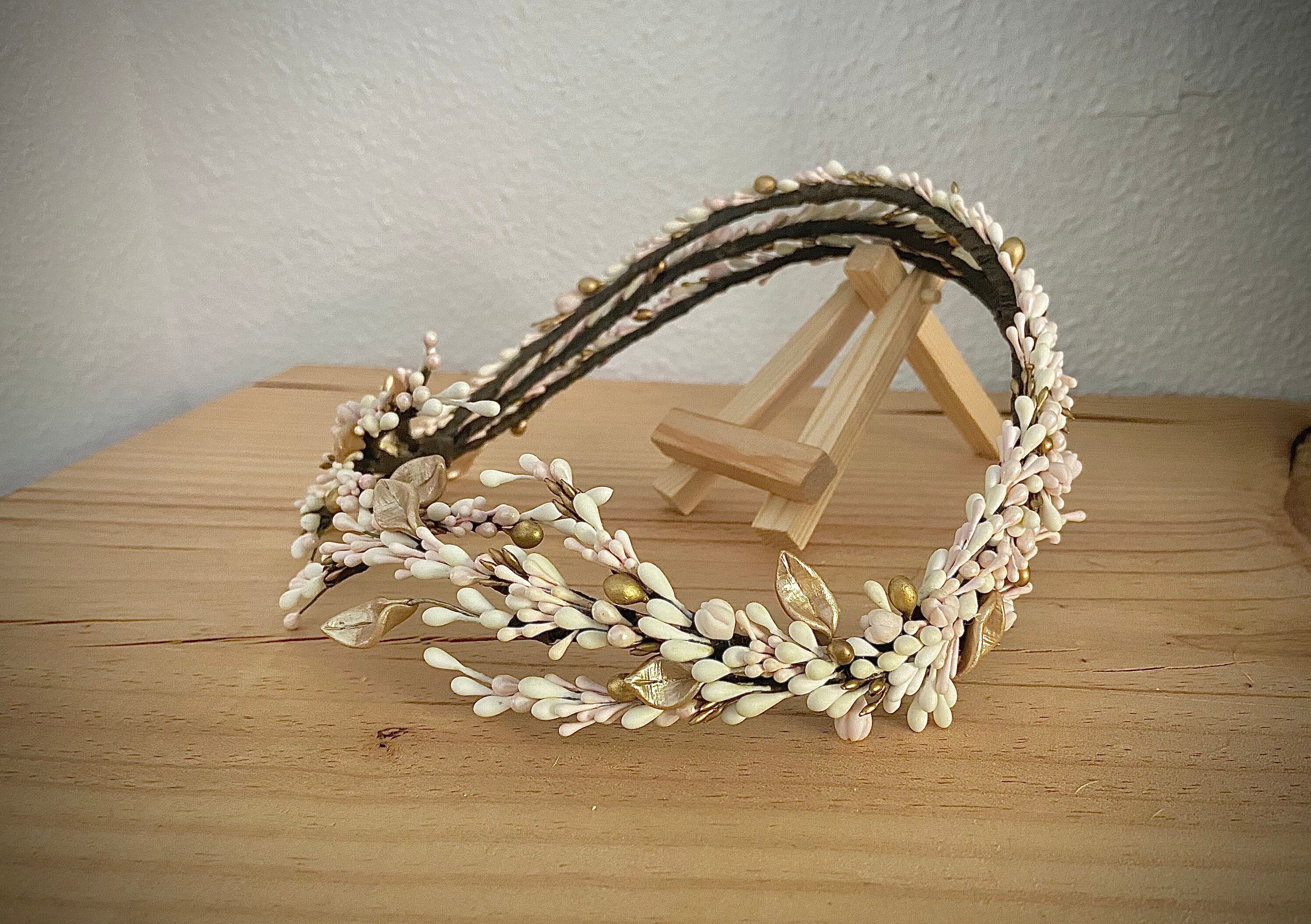 Personalized Bridal Crown, Personalized Porcelain Crown, Bridal Crown ...