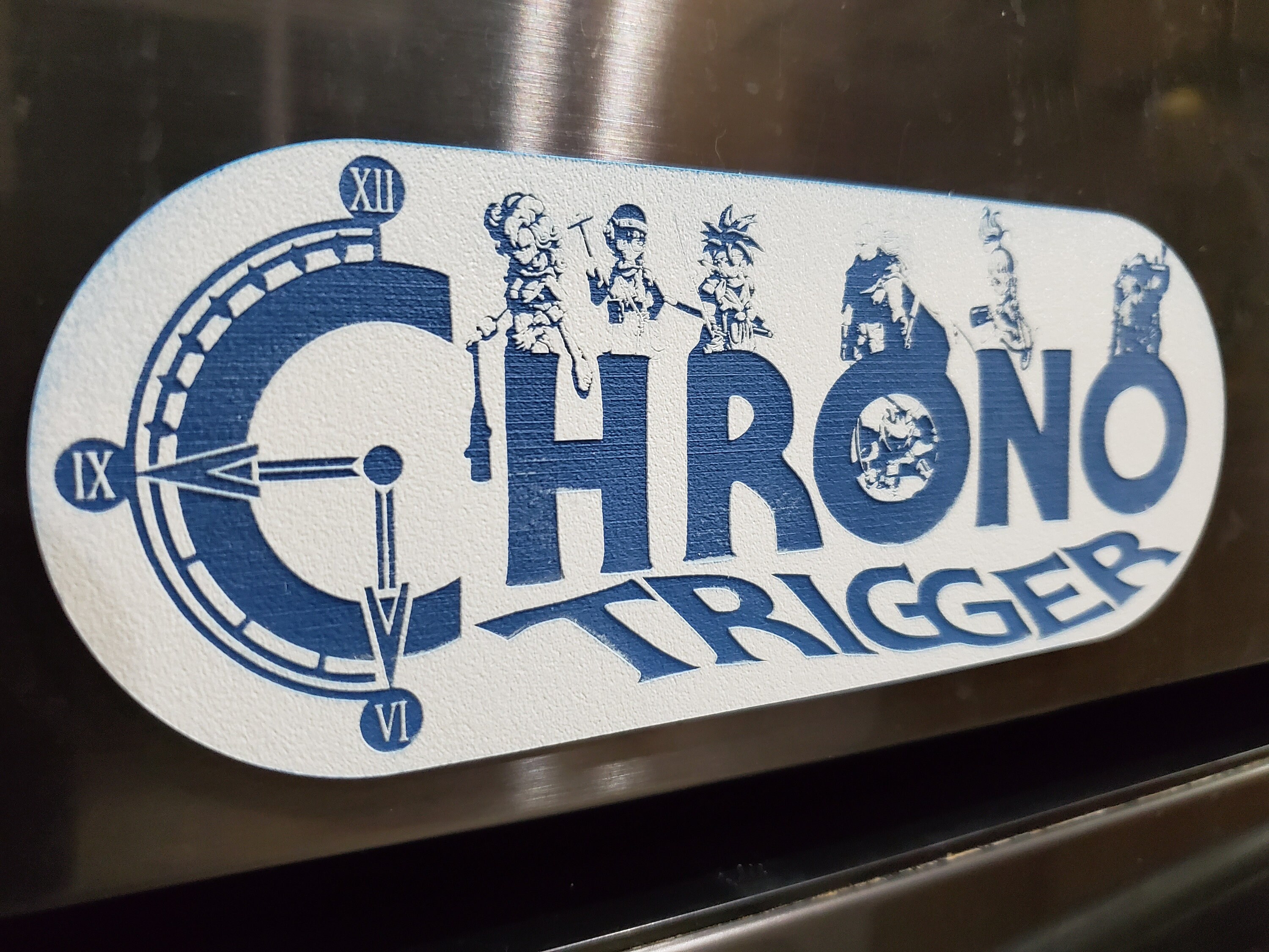 Chrono Trigger With Playable Characters Svg Engrave Cut - Etsy