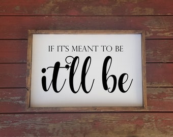 If It's Meant to Be | Etsy