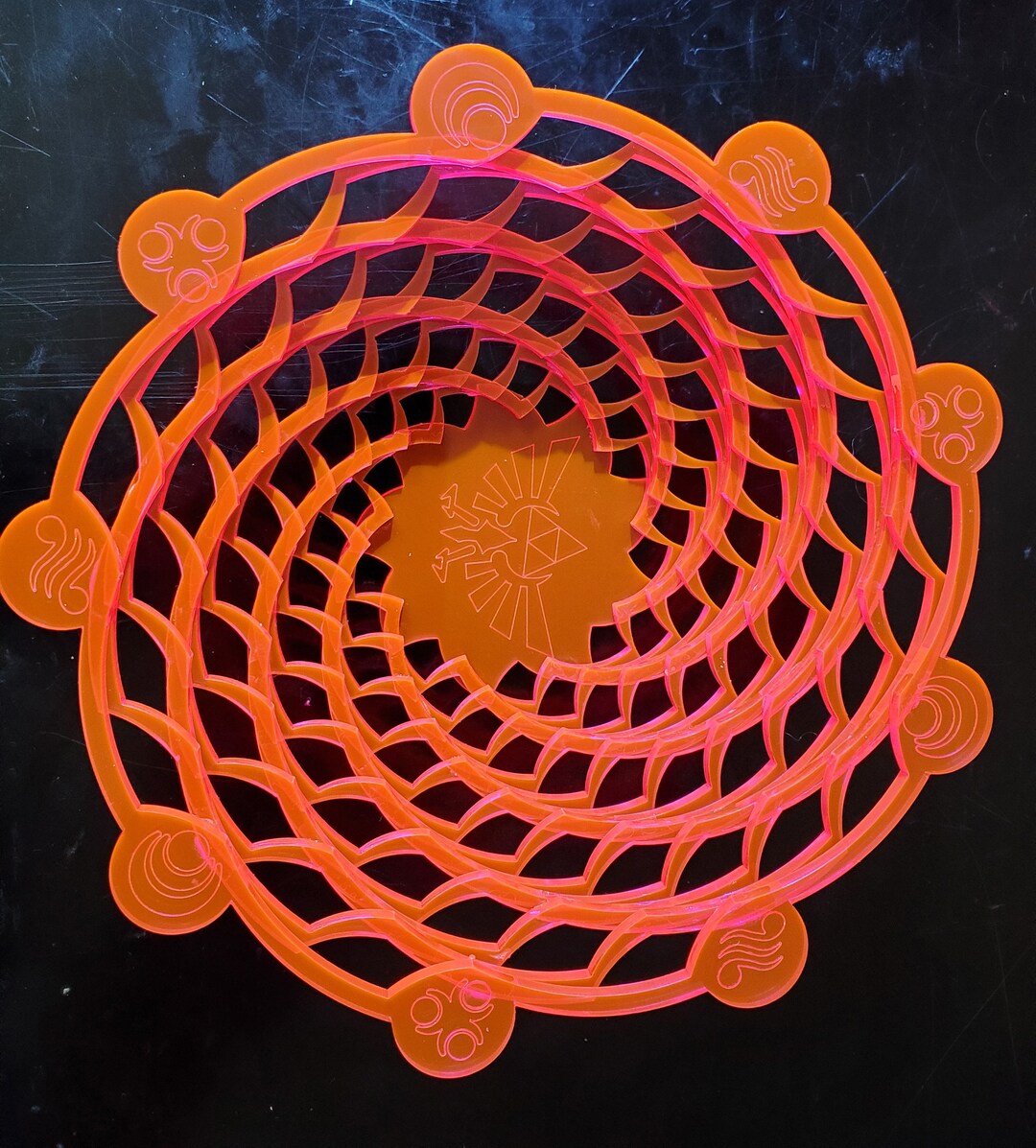 Zelda Themed Scroll Saw Bowl Squiggle Bowl Laser Cut File - Etsy