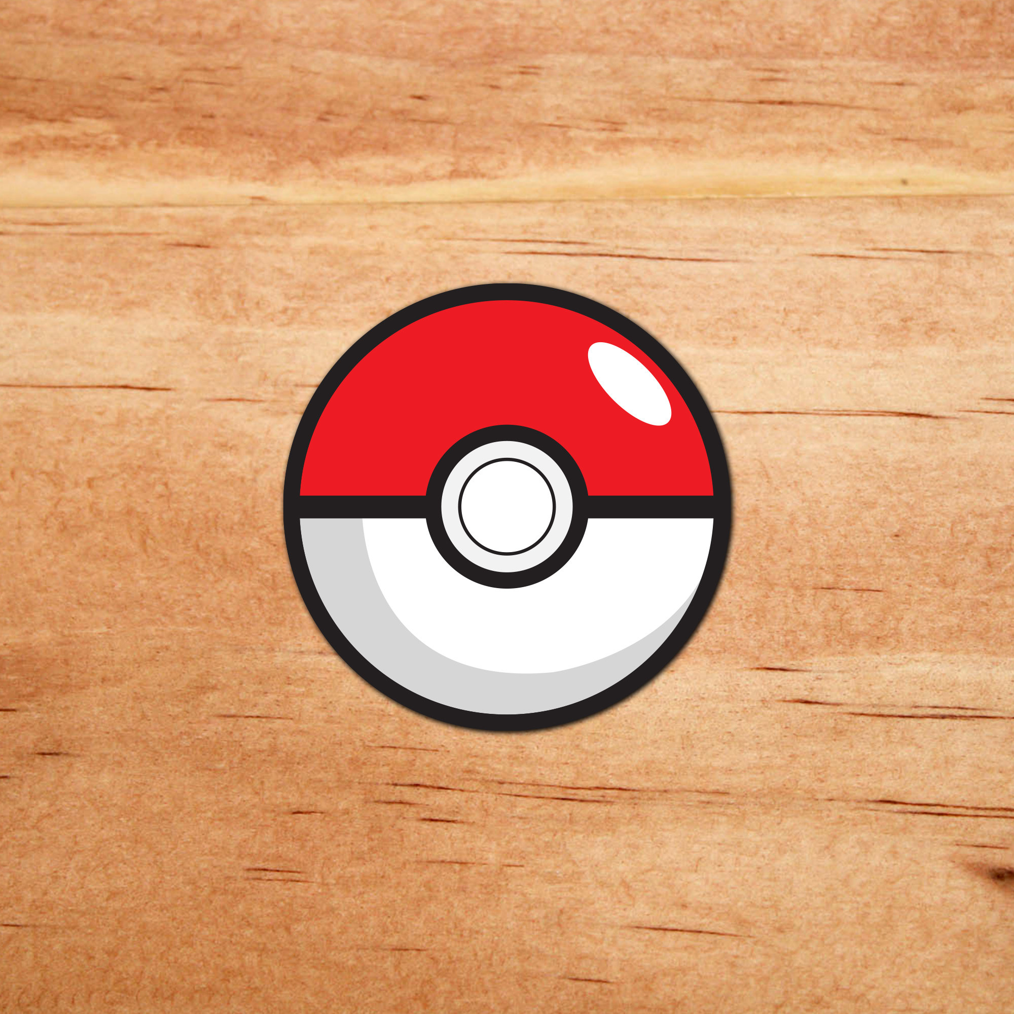 Pokeball Sticker - Etsy