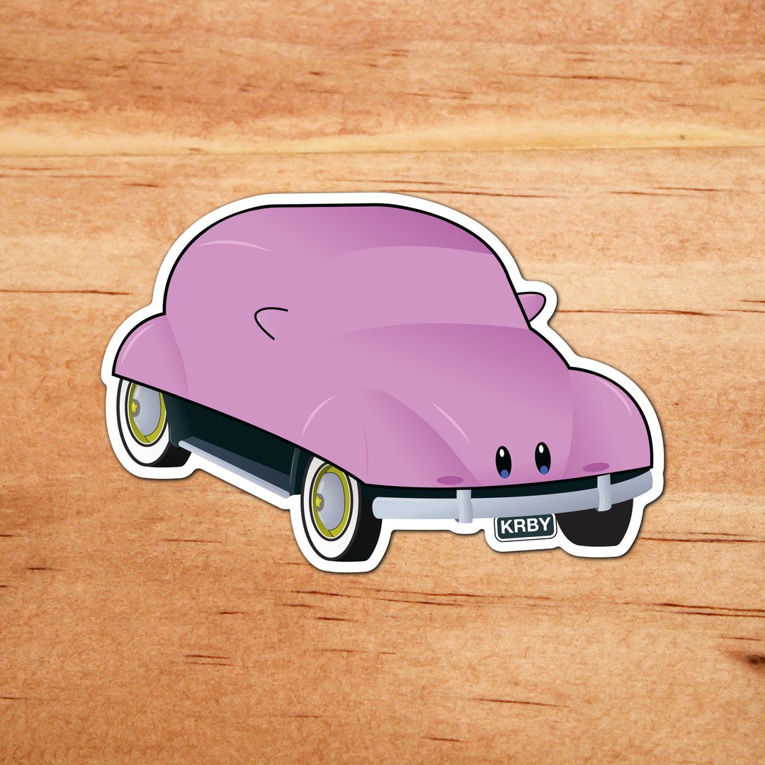 Car Kirby Sticker - Etsy