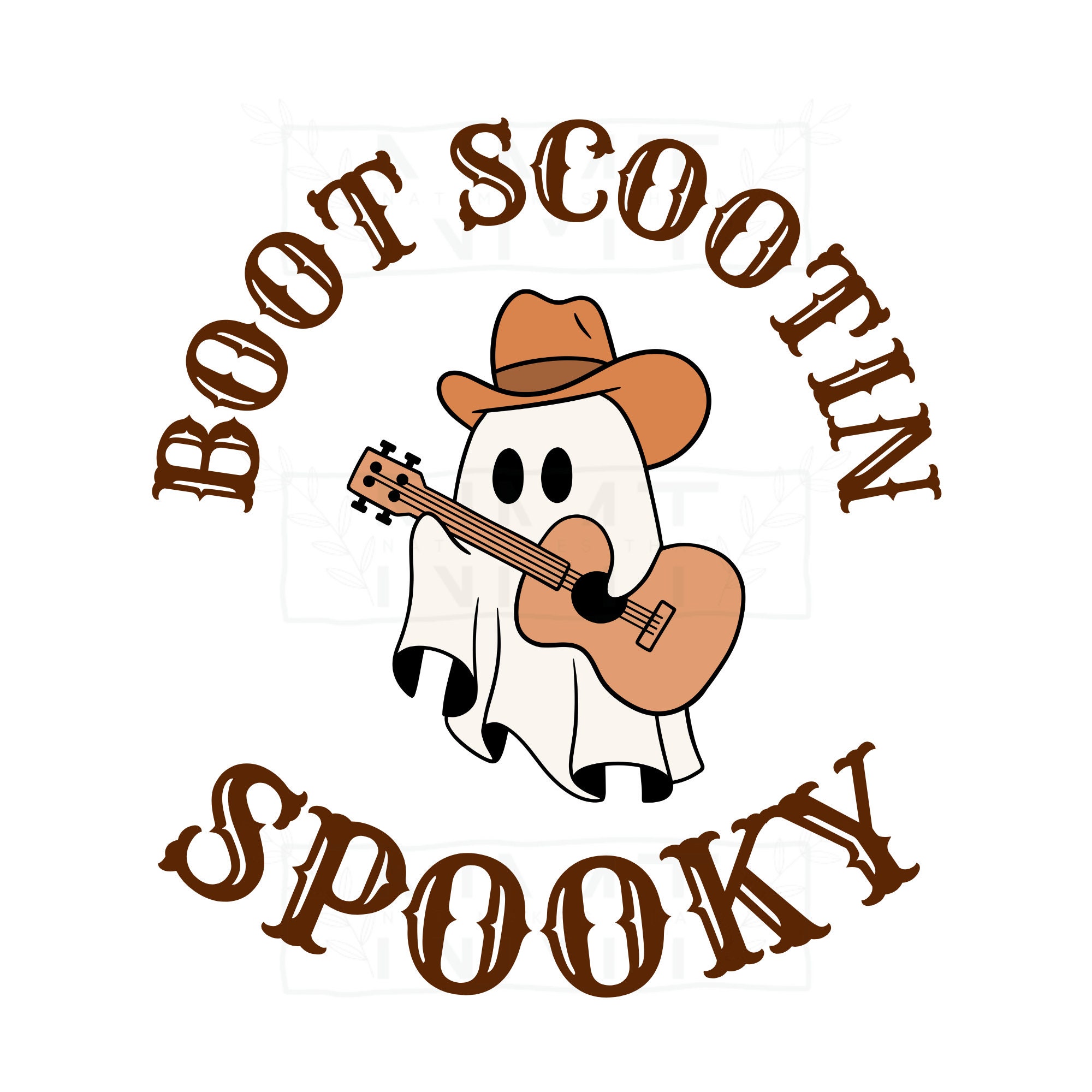 Boot Scootin Spooky- Digital Design File - Etsy