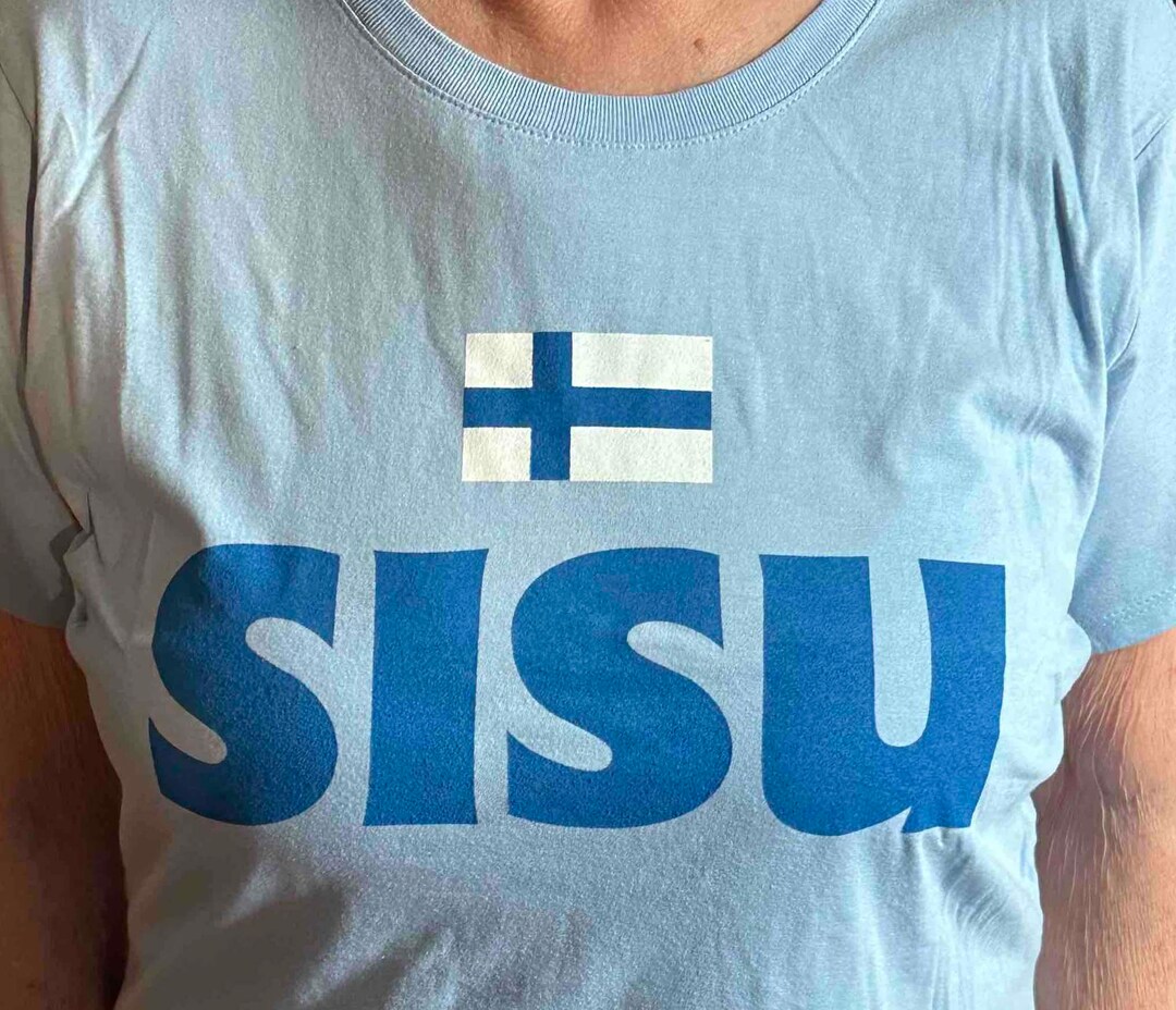 Womens SISU T-shirt - Light Blue or Pink - Etsy