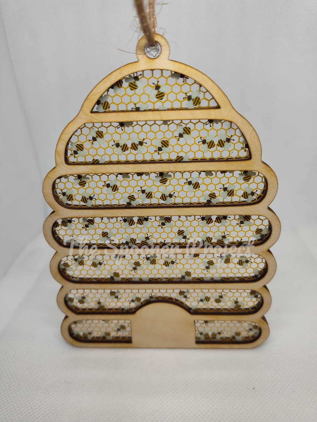 Beehive Suncatcher SVG/DXF File for Laser Cutter Machine - Etsy