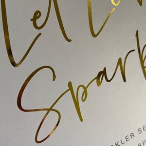 Wedding Sparklers Sign | Wedding Stationery | Wedding Prints | Modern ...