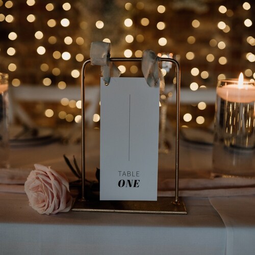Hanging Table Number Table Numbers Table Names Modern - Etsy UK