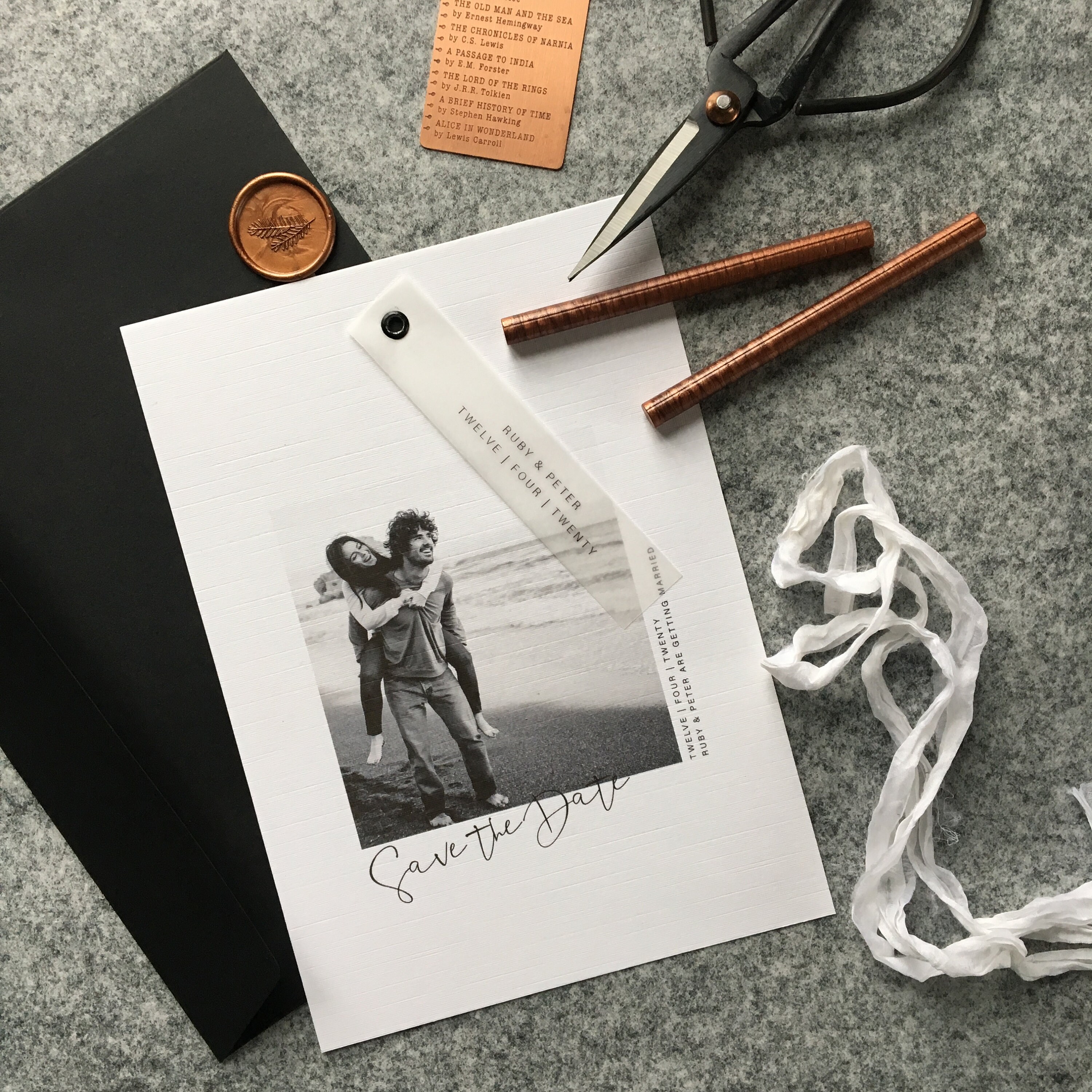 Modern Save the Dates | Personalised | Bespoke | Photo Cards ...