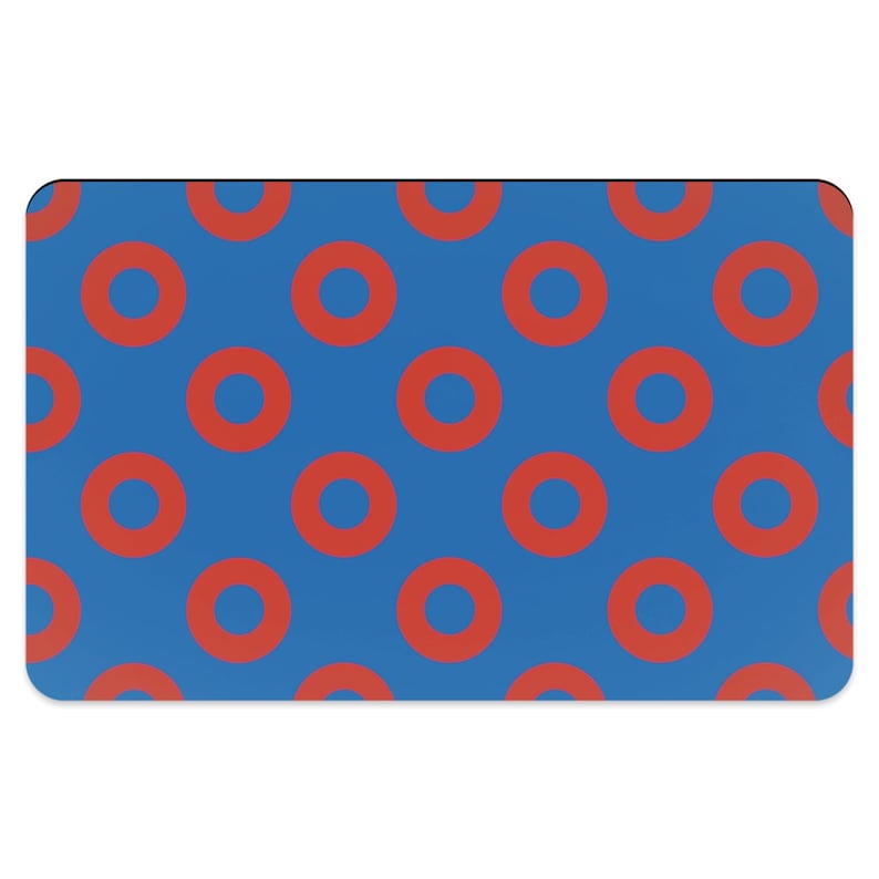 Phish Fishman Donut Pet Placemats - Phish Pet - Etsy