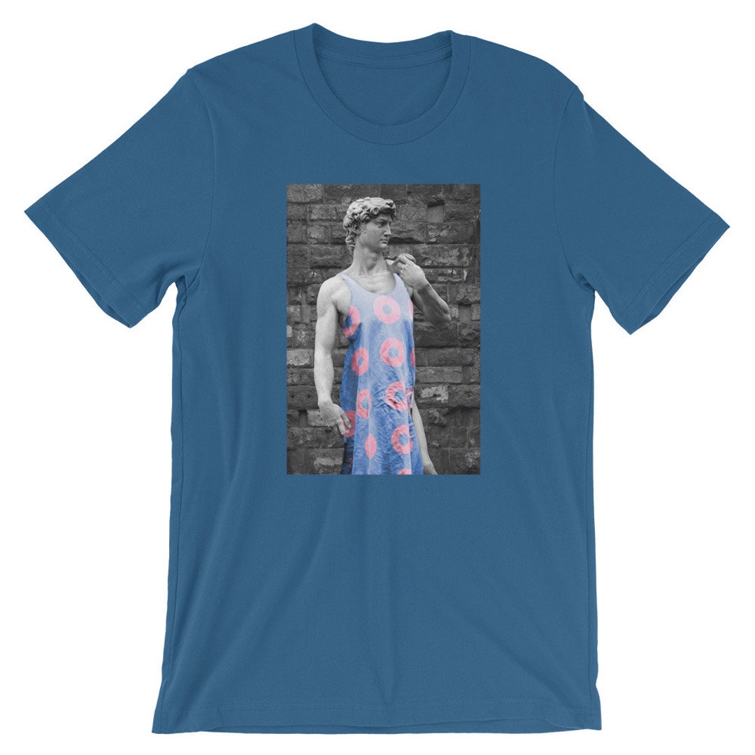 Phish Fishman Donut Dress on David Statue YEM Phish Shirt - Etsy