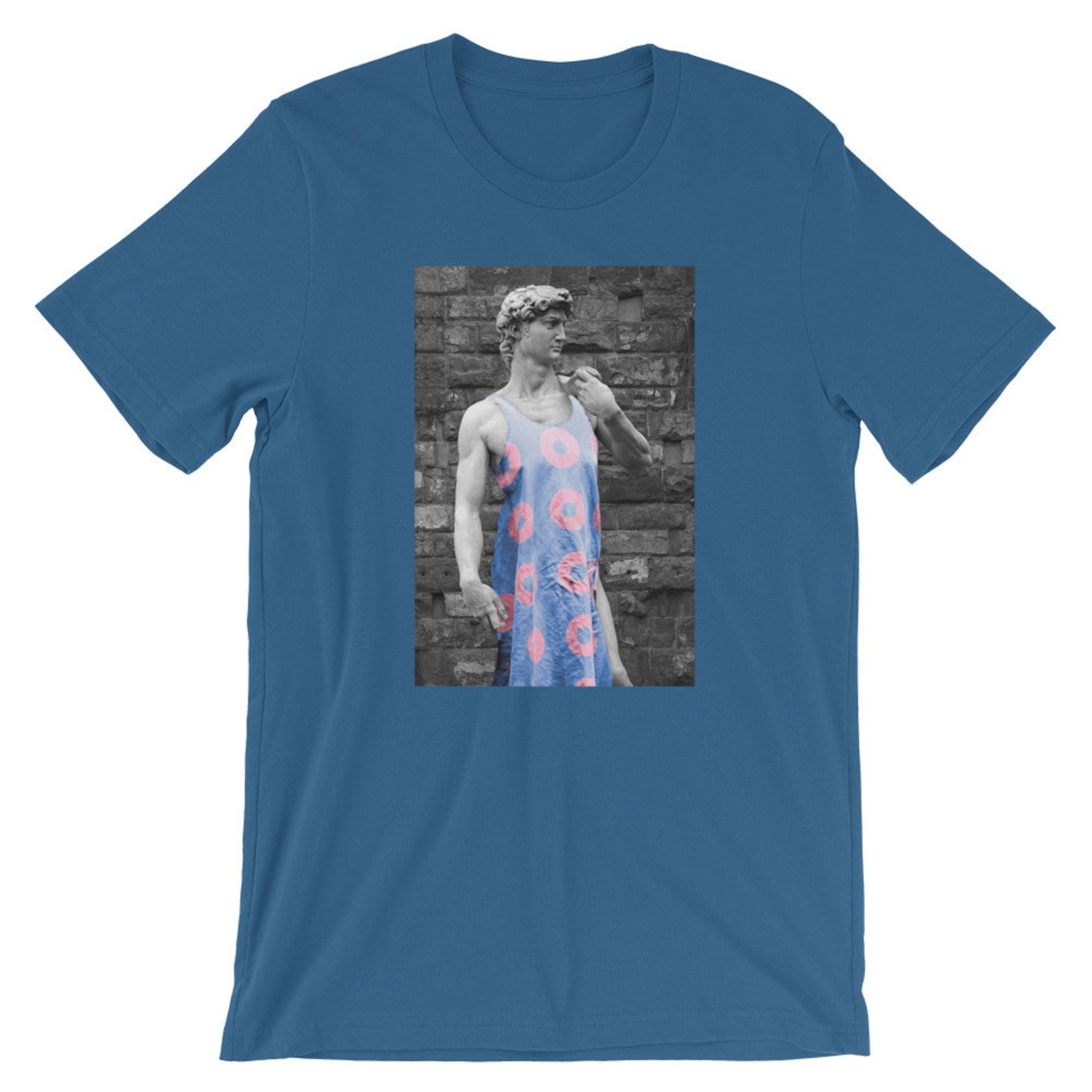 Phish Fishman Donut Dress on David Statue YEM Phish Shirt - Etsy
