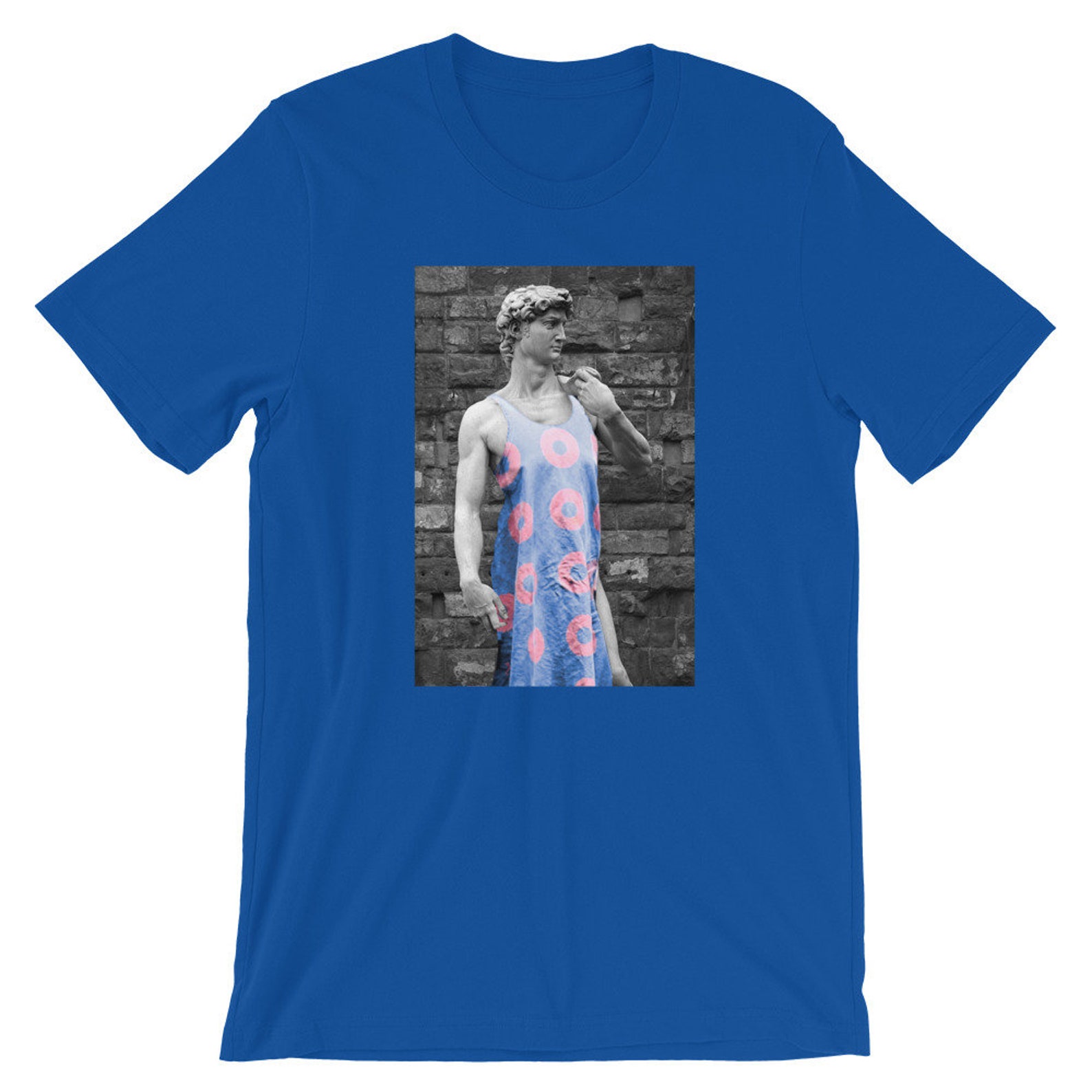 Phish Fishman Donut Dress on David Statue YEM Phish Shirt - Etsy