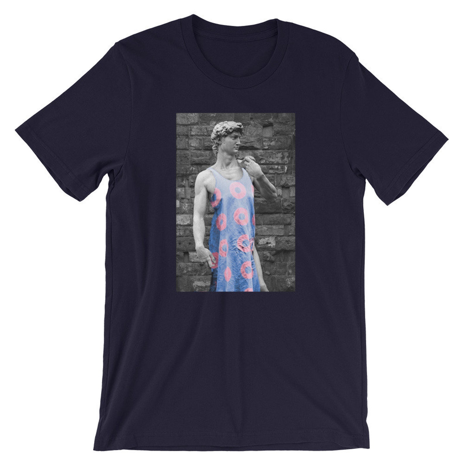 Phish Fishman Donut Dress on David Statue YEM Phish Shirt - Etsy