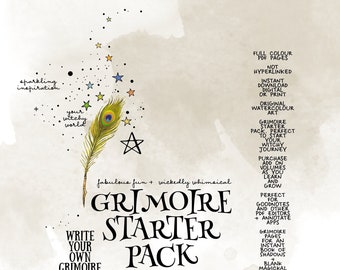 Deck Interview Tarot Journal Grimoire Printable Tarot Pages - Etsy