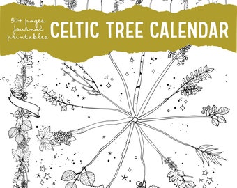 Celtic Tree Calendar - Etsy
