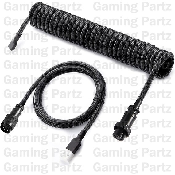 Electronics & Accessories Cables & Cords Custom Coiled Aluminum Metal ...