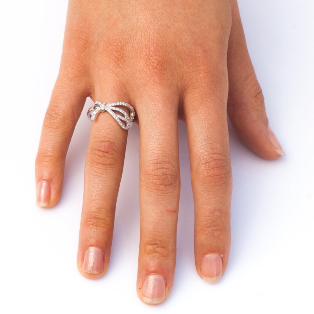 Papillion Gold Ring, Diamond Papillion Ring, Designer Ring, Papillion ...