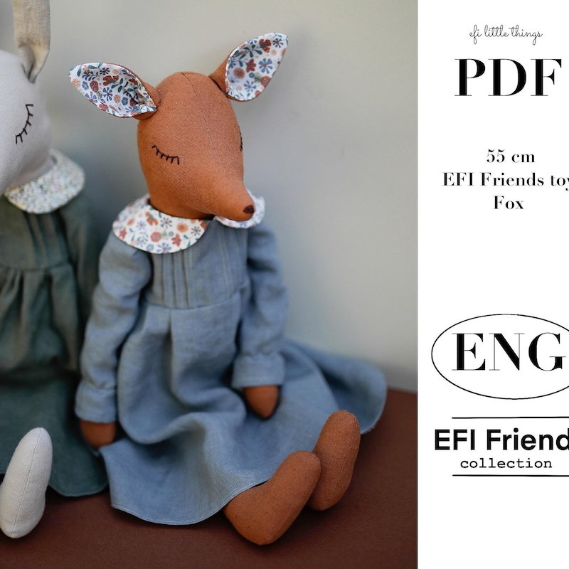 Fox Cloth Doll - Etsy