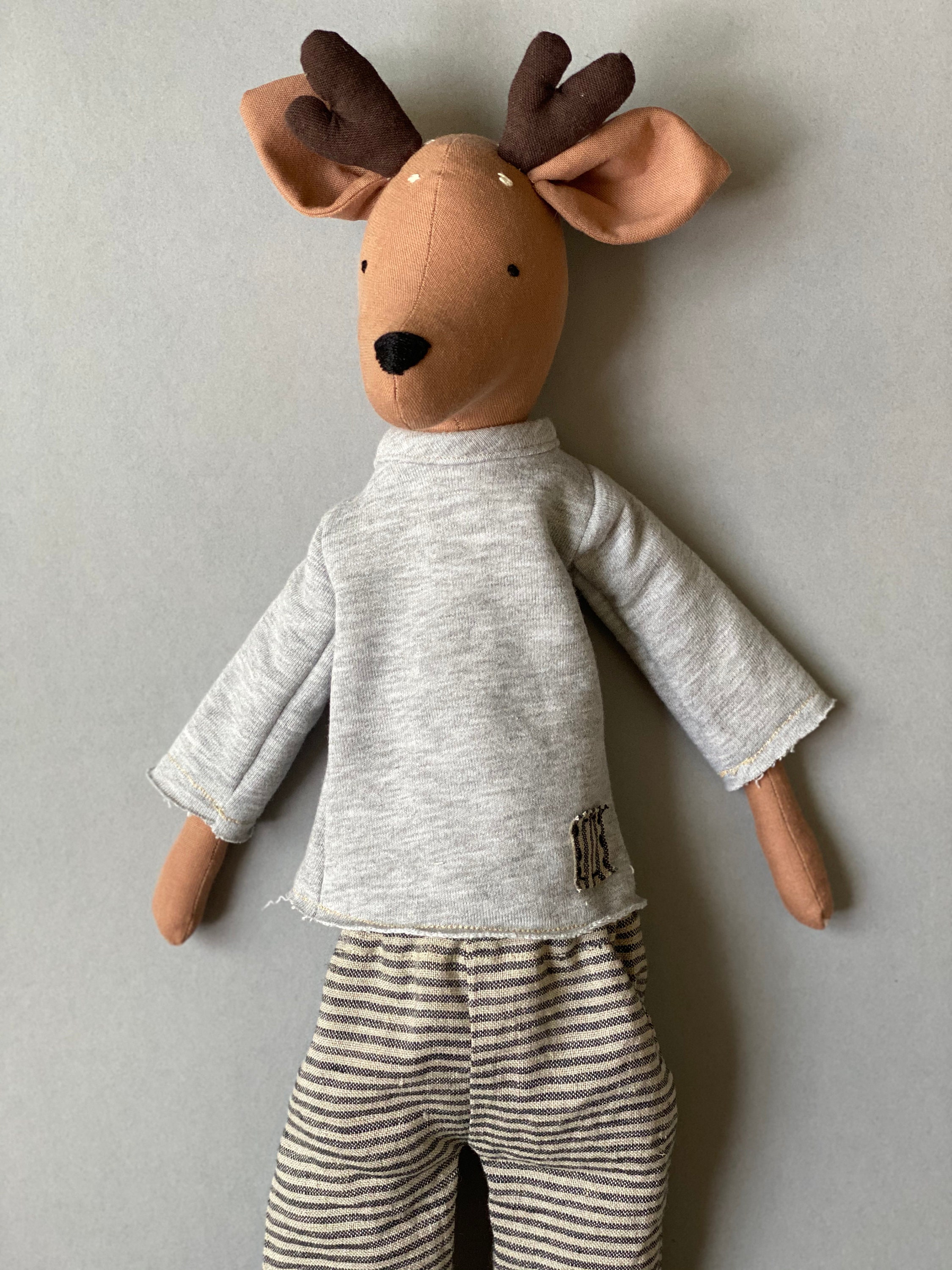 Pattern Fawn Deer Toy Making PDF Sewing PATTERN ONLY - Etsy UK