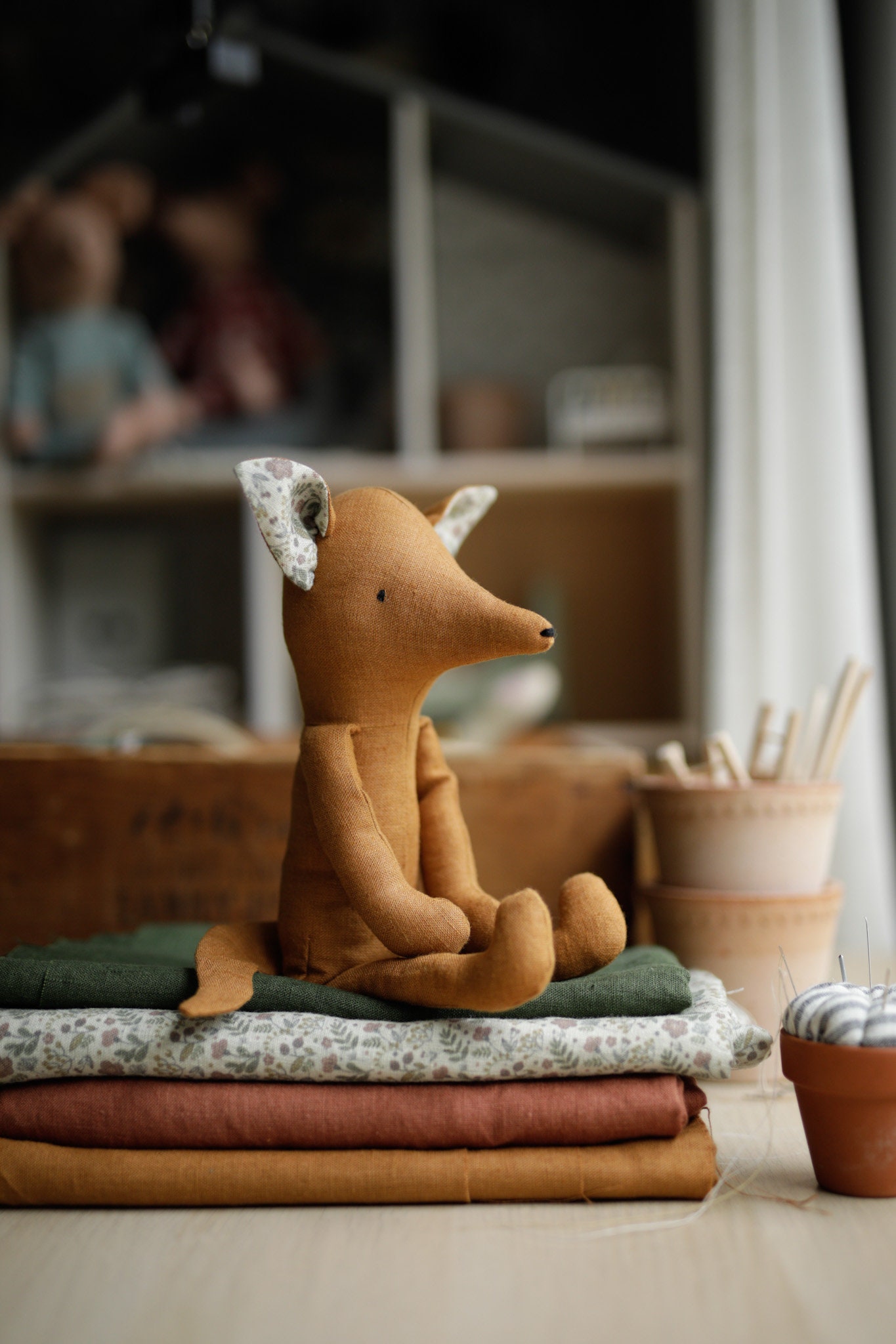 30 Cm Soft Toy Rag Doll Making Fox Sewing PDF Pattern and Tutorial - Etsy