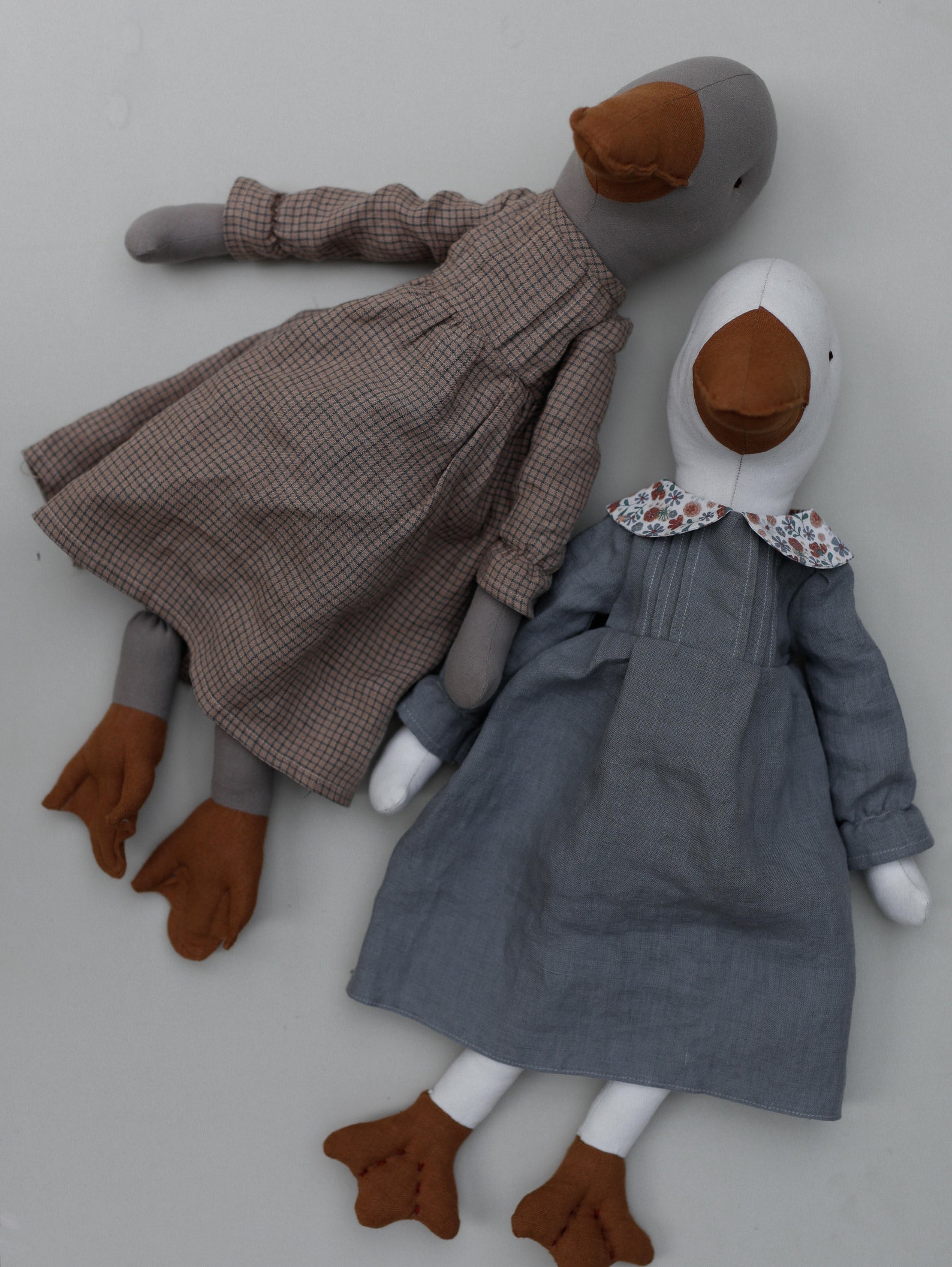 Tutorial & Pattern Goose Toy Doll PDF Sewing Guide - Etsy