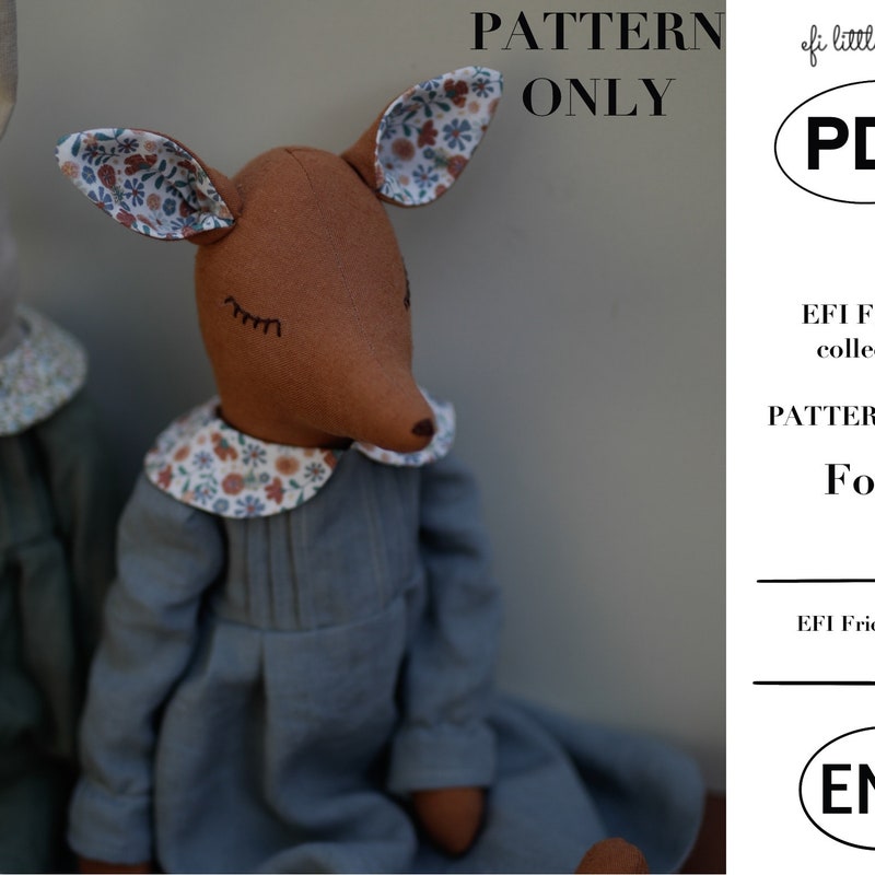 Fox Toy - Etsy