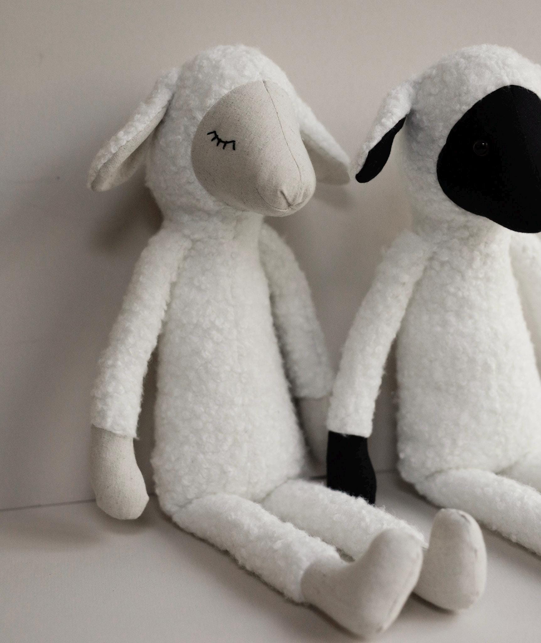 Lamb Sheep 55 Cm Soft Toy Doll Toy Making PDF Pattern and Tutorial - Etsy