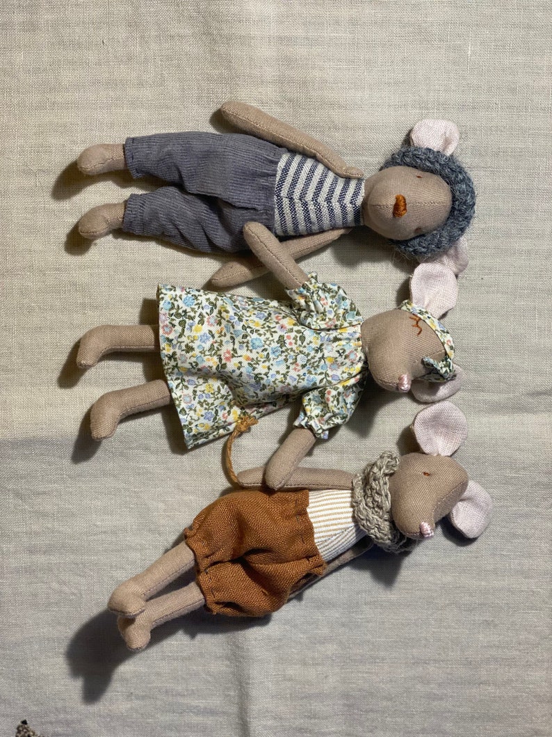 Mini Mouse 16 Cm Soft Toy Sewing Pattern and Tutorial - Etsy