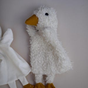 Rabbit and Goose Puppets PDF Sewing Pattern and Tutorial - Etsy