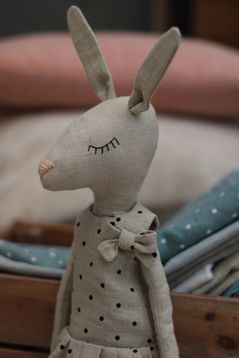 Pattern Hare Bunny Toy Making PDF Sewing PATTERN ONLY - Etsy