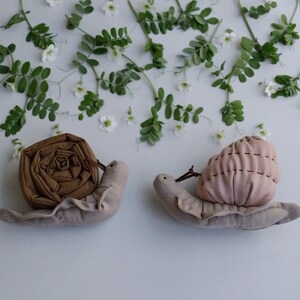 Little Snail Soft Toy Doll Sewing Pattern and PDF and Video Tutorial - Etsy