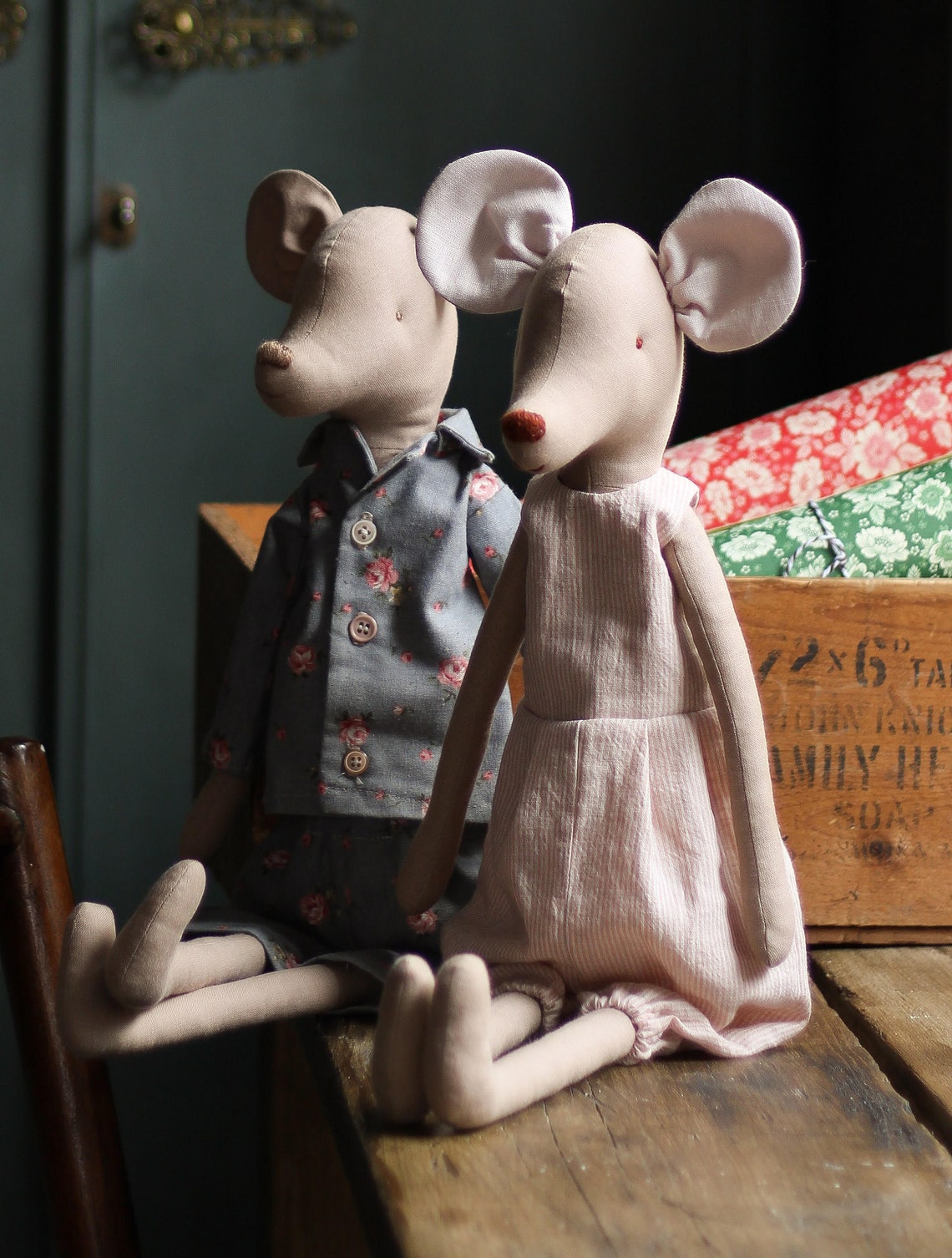 Pattern Mouse Toy Making PDF Sewing PATTERN ONLY - Etsy