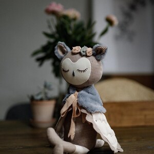 Miss Owl Soft Toy Rag Doll Sewing PDF Pattern and PDF Tutorial - Etsy