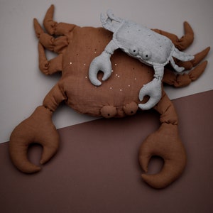 Crab Sea Life Creature Soft Stuffed Toy Sewing PDF Pattern and Tutorial ...