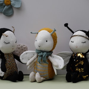 The Miniscules Friends PDF Sewing Pattern and Tutorial Bundle of Garden ...