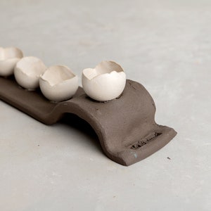 Modern Hanukkah Menorah, Jewish Hanukkah Menorah, Ceramic White Large ...
