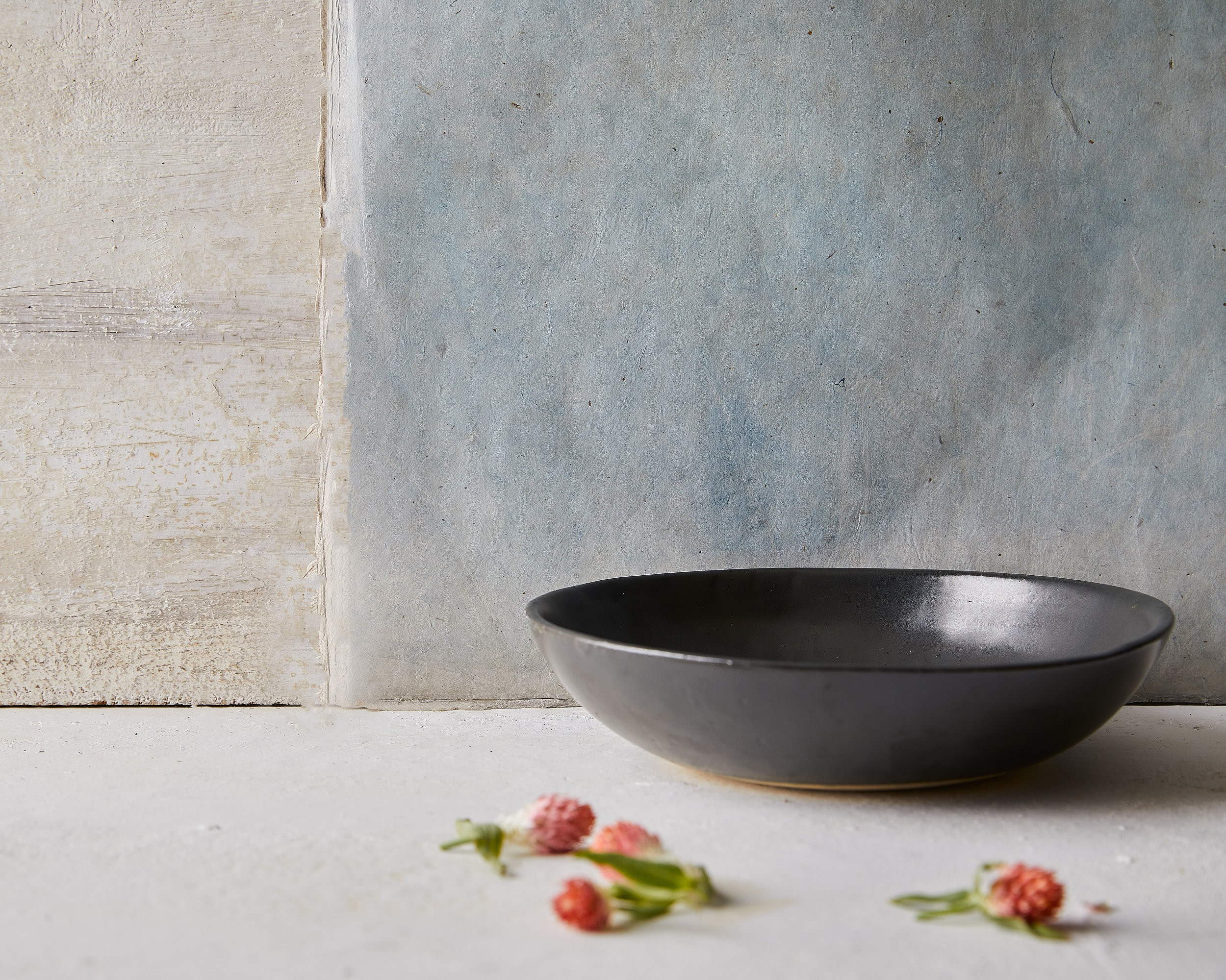 Set of 6 White Ceramic Handmade Pasta Bowl Pottery Dinnerware | Etsy