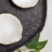 Handmade Abstract Black & White Platter and Plates Serving Set, Large ...
