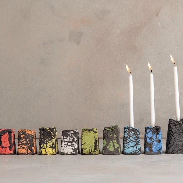Hanukkah Menorah Handmade - Etsy