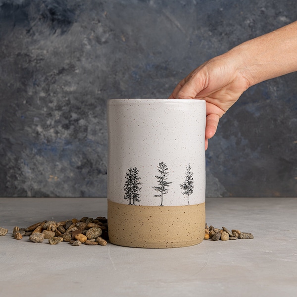 Rustic Container - Etsy