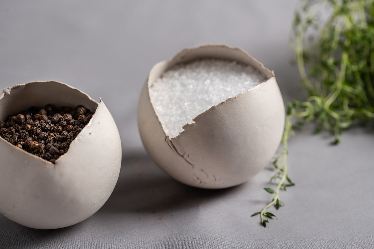 Set of 3 Small Ceramic Condiment Bowls, Contemporary Spices Dish - Etsy