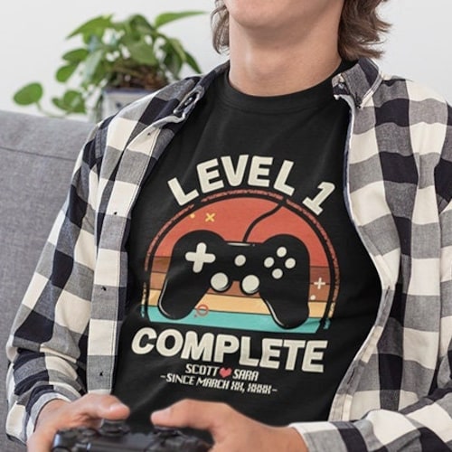 1st Anniversary Gamer Husband Gift Gamer Boyfriend Gift 1 | Etsy