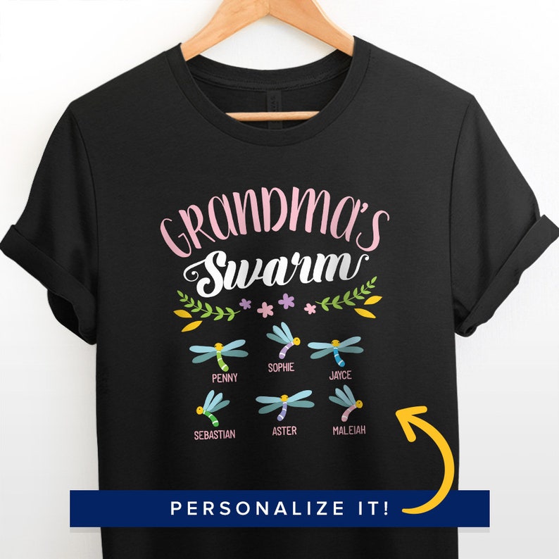 Grandma's Swarm Shirt | Grandma Gift for Grandma Nana Shirt Mom Shirt ...