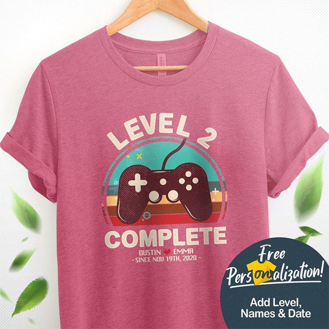 2nd Anniversary Gamer Husband Boyfriend Gift, 2 Year Anniversary Gift ...