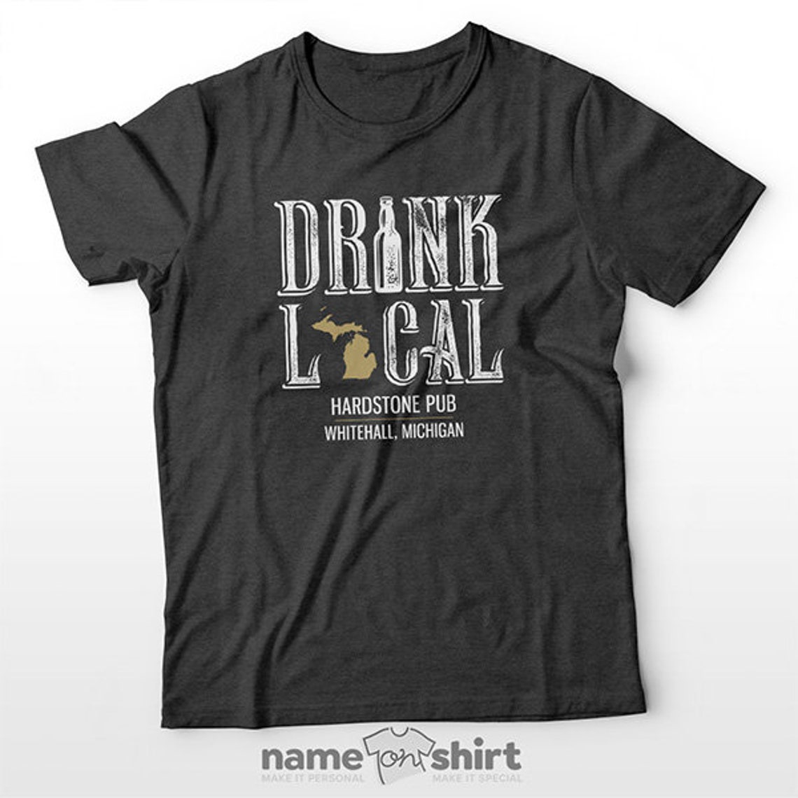 Personalized Drink Local Pub Shirt with State Local | Etsy