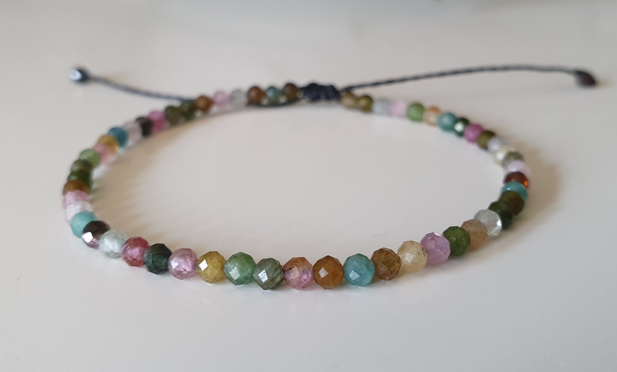 Zartes Turmalin Armband - Turmaline - Edelsteinarmband - Edelsteine ...