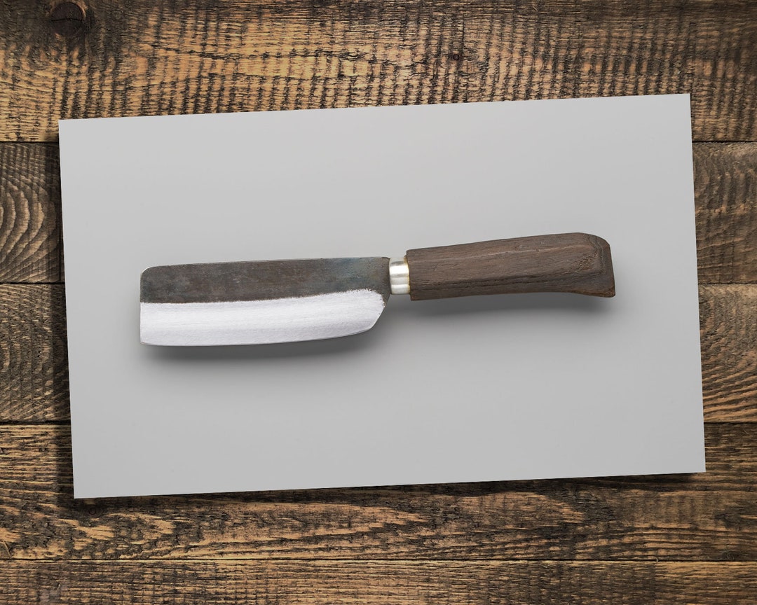 Small Kitchen Knife 13 Cm Hand-forged Chef's Knife Upcycling Vegetable ...