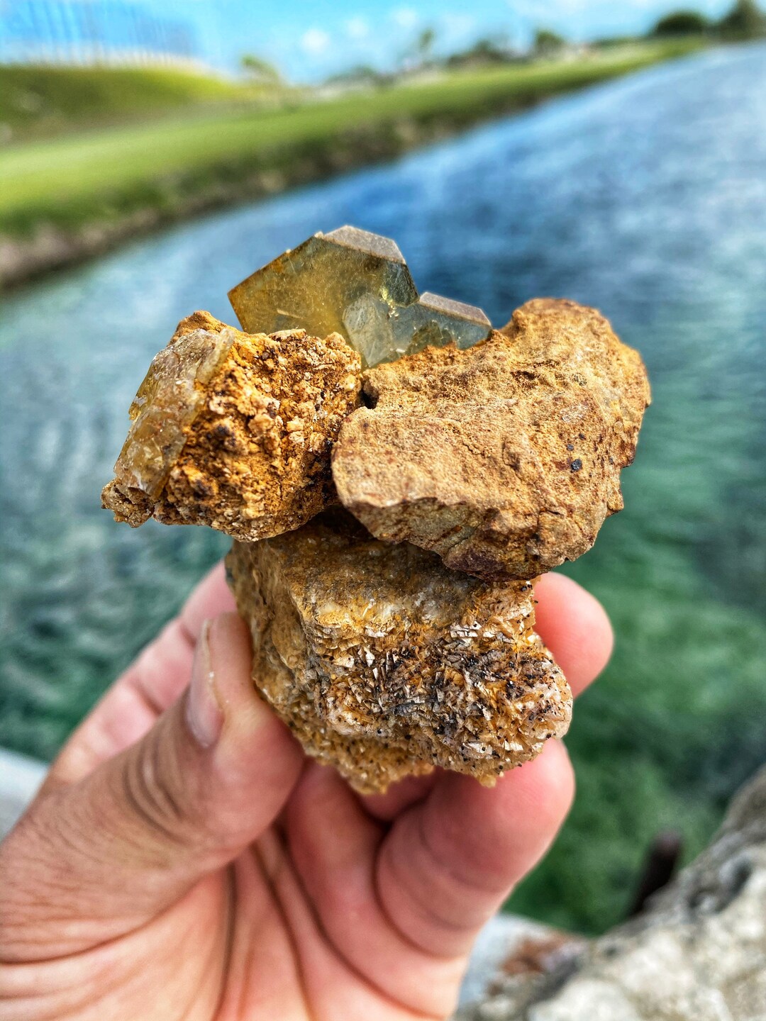 Yellow Baryte and Dolamite From Peru - Etsy