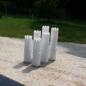 3D Printed Sorrel (roselle Hibiscus) Screw-in Seed Extraction Adapter ...